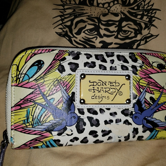 Ed Hardy | Bags | Ed Hardy Wallet | Poshmark